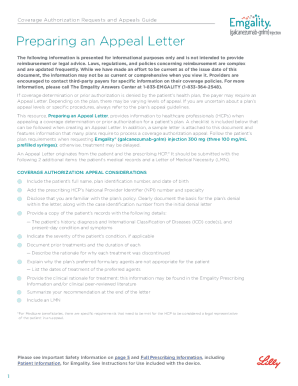 Fillable Online Coverage Authorization Requests and Appeals Guide ...