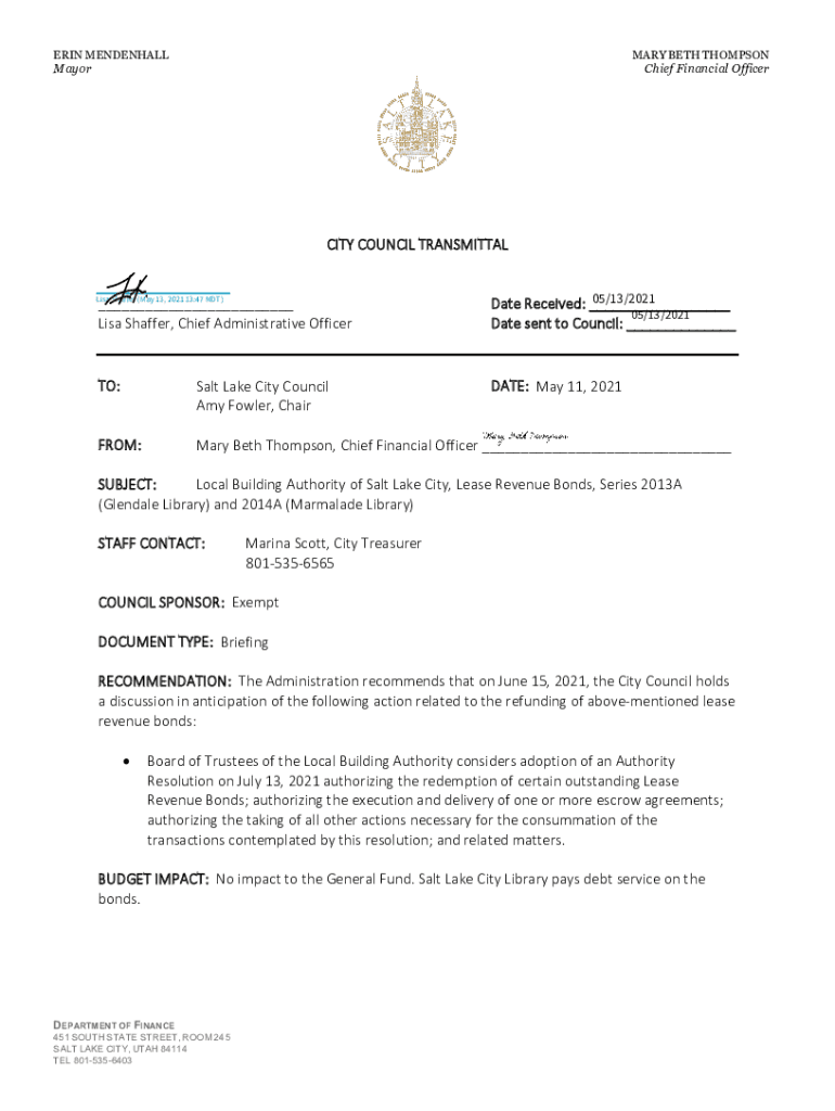 Fillable Online Lisa Shaffer, Chief Administrative Officer Fax Email ...