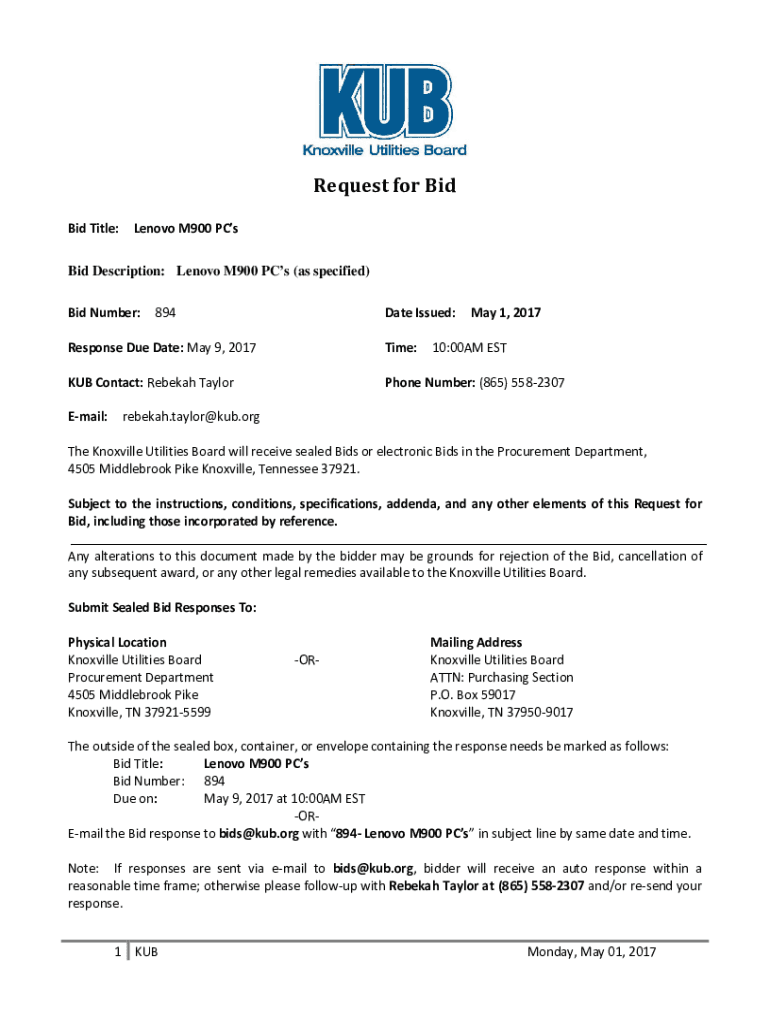 Fillable Online Visiting the Procurement Department - KUB Fax Email ...