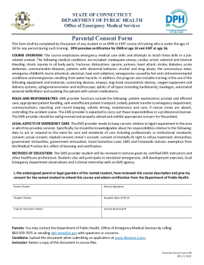 Fillable Online Connecticut Department of Public Health Office of ...