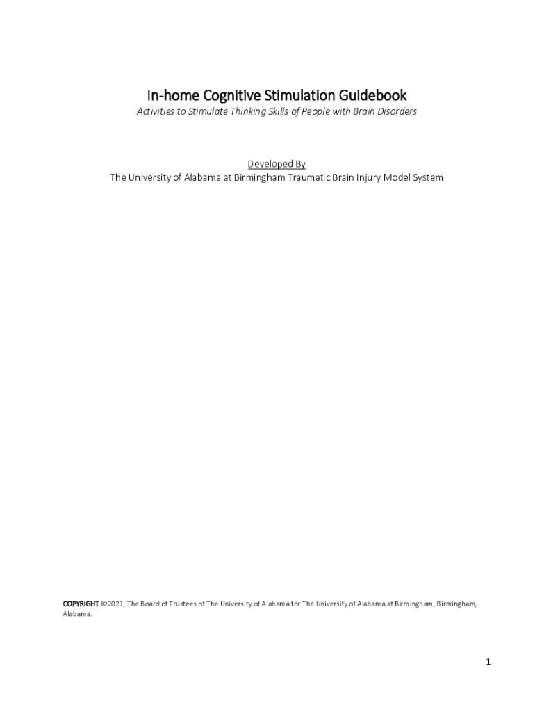Fillable Online In-home Cognitive Stimulation Guidebook - Final Fax ...