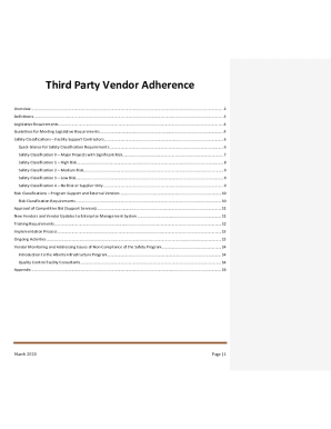 Fillable Online What You Need In Your Vendor Compliance Checklist ...