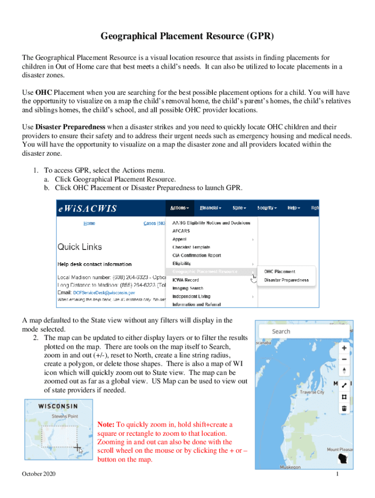 Fillable Online dcf wisconsin Geography - Human geography as locational ...