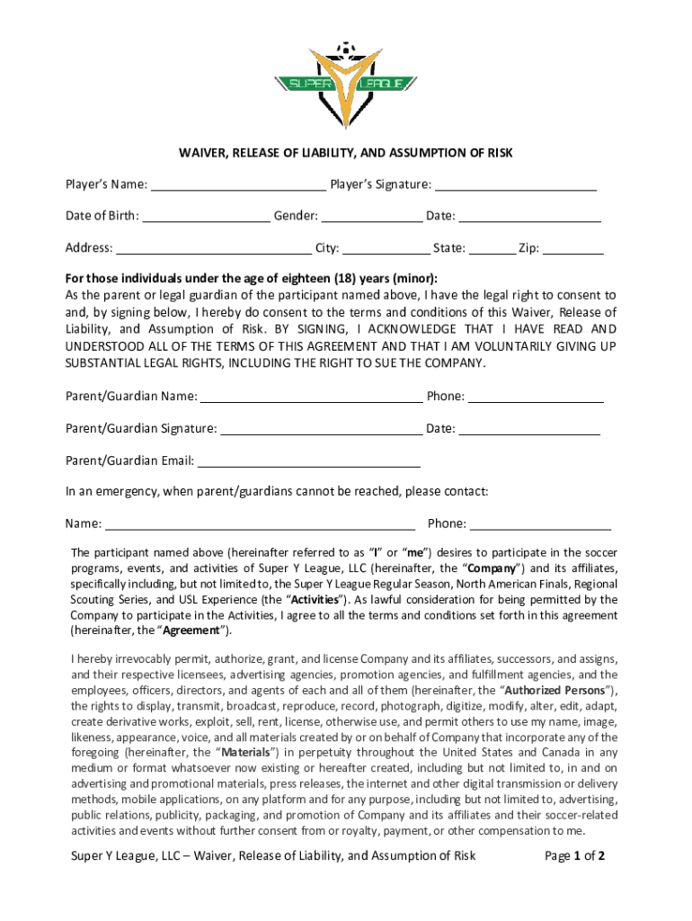 Fillable Online Participant Waiver and Release Form USATF ... Fax Email ...