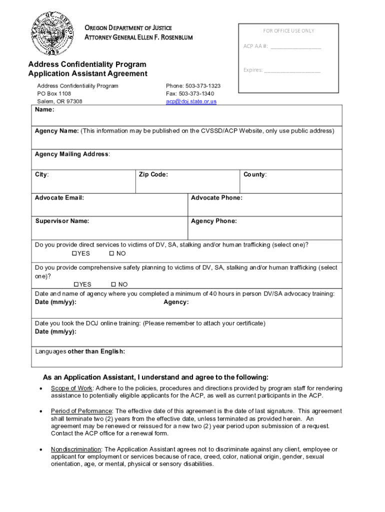 Fillable Online AA Agreement Fax Email Print - pdfFiller