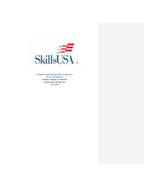 Fillable Online National Leadership and Skills Conference ...