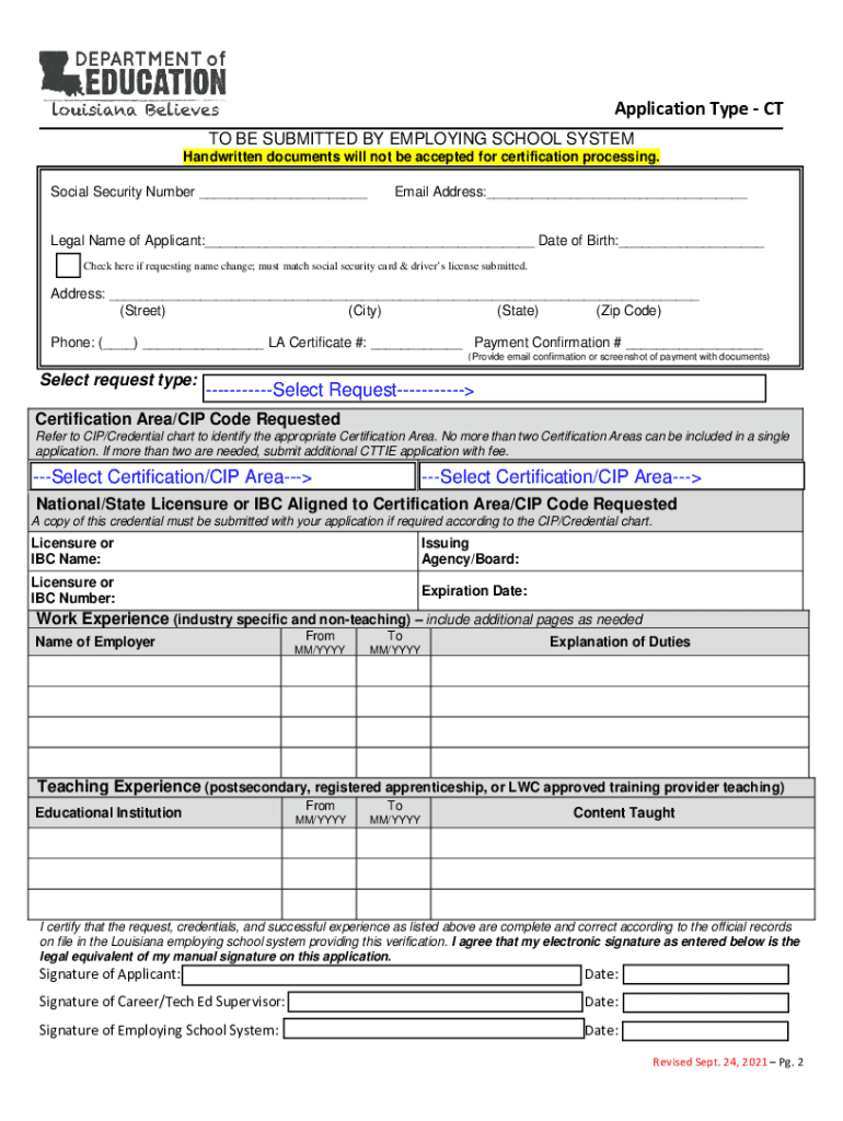 Fillable Online TYPES OF TEACHING AUTHORIZATIONS AND CERTIFICATIONS ... Fax Email Print - pdfFiller