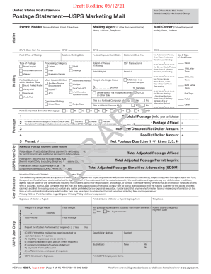 Fillable Online Periodicals Pending Authorization Postage - Federal ...