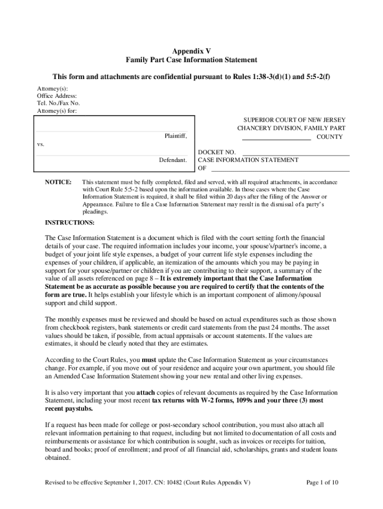 Fillable Online Three Tips for Completing Your Case Information ...