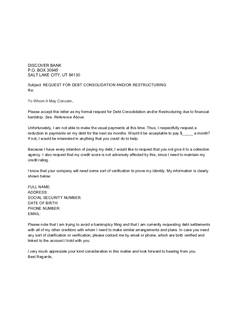 DISCOVER Debt Consolidation Restructuring Template Financial discover-debt-consolidation-restructuring-template-financial