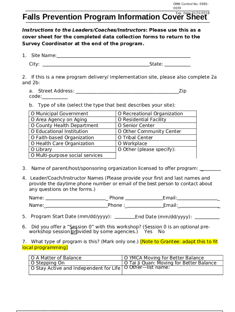 itcaonline.comFalls-Program-Ination-Cover-SheetWorkshop Ination Cover Sheet - itcaonline.com Doc ...