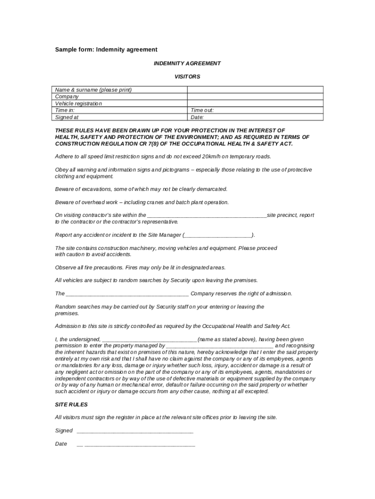 Sample: Appointment of Health and Safety ... - South Of Africa Doc ...