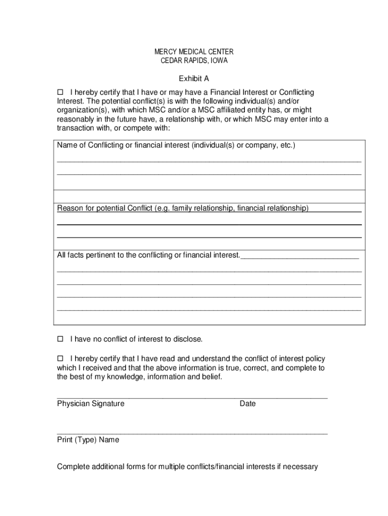 Fillable Online p mercycare Corporate Compliance - Cedar Rapids, IA - Mercy Medical ... Fax ...