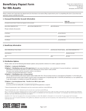 Fillable Online beneficiary receipt of distribution form california Fax ...