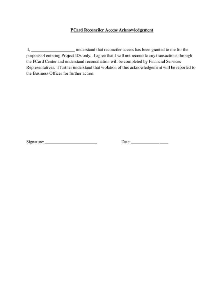 Fillable Online Procurement Card (PCard) - Policies and Manuals - North ... Fax Email Print ...