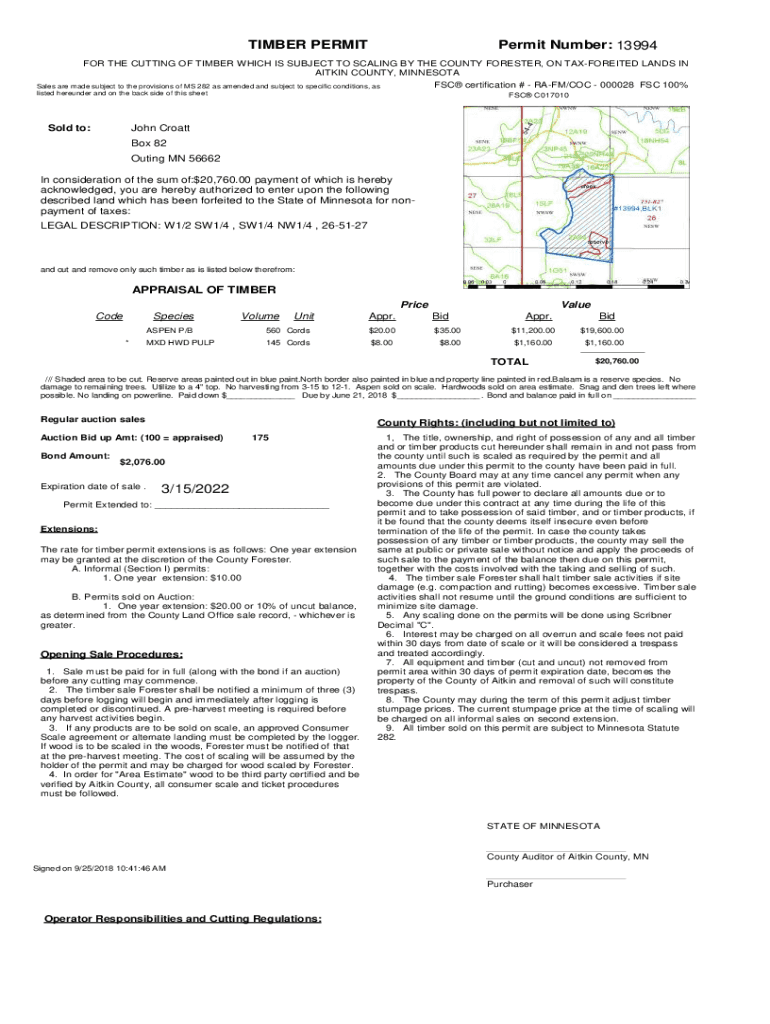 Fillable Online Interim Use Permit Information for a Vacation/Private H ...