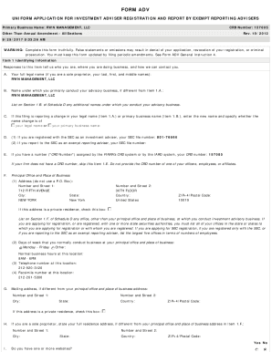 Fillable Online Primary Business Name: RWN MANAGEMENT, LLC Fax Email ...