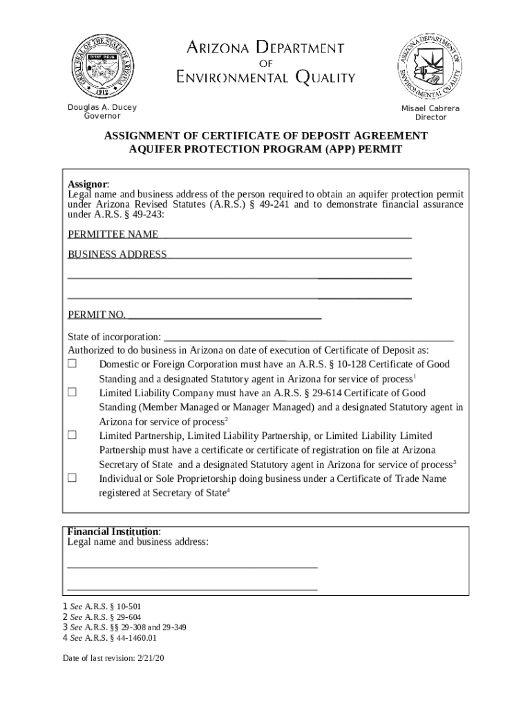 ADEQ Letterhead - Arizona Department of Environmental ... Doc Template ...