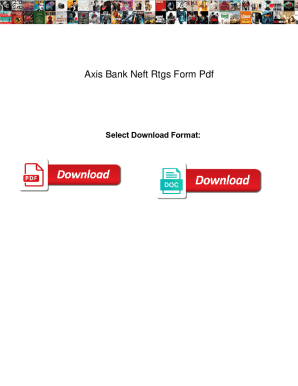 Fillable Online Axis Bank Neft Rtgs Form Pdf. Axis Bank Neft Rtgs Form ...