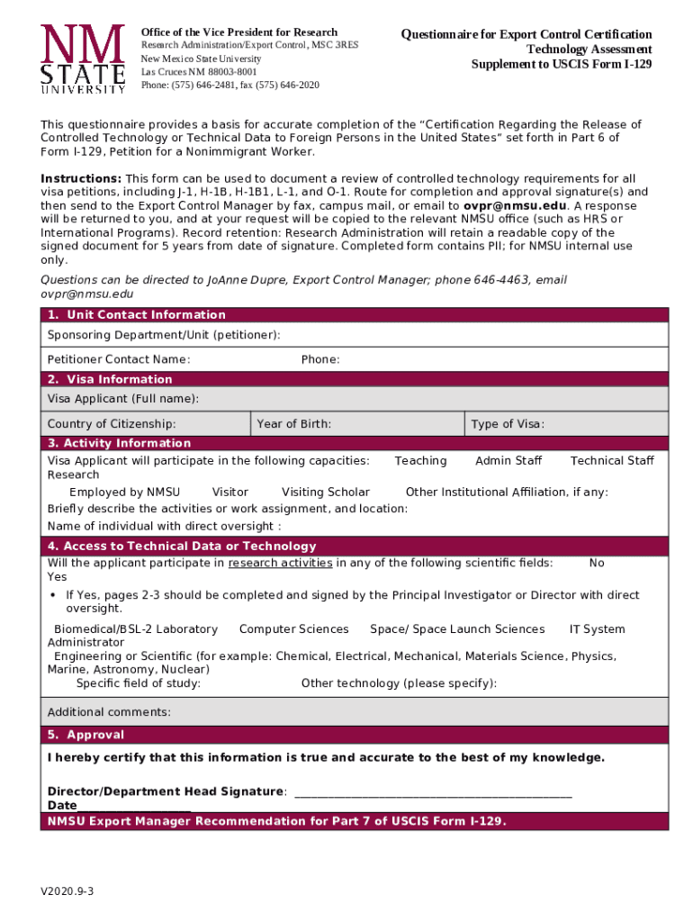 Position Change Request - NMSU Research - research nmsu Doc Template ...