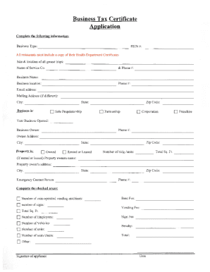 Fillable Online FINANCE DEPARTMENT RESORT TAX APPLICATION Fax Email ...