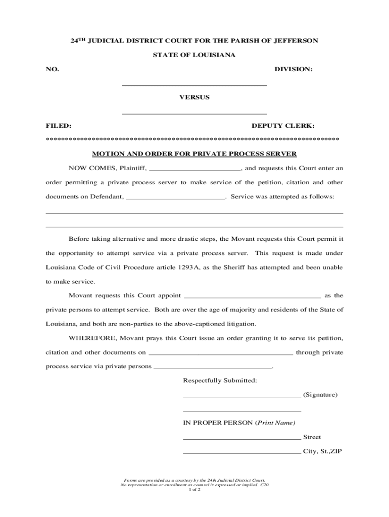 Fillable Online How to File a Motion - New Jersey Superior Court Fax ...