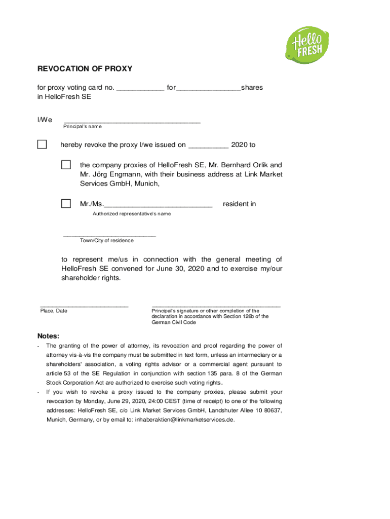 Fillable Online Sample Proxy Card - SECSpotlight on Proxy Matters - The ...