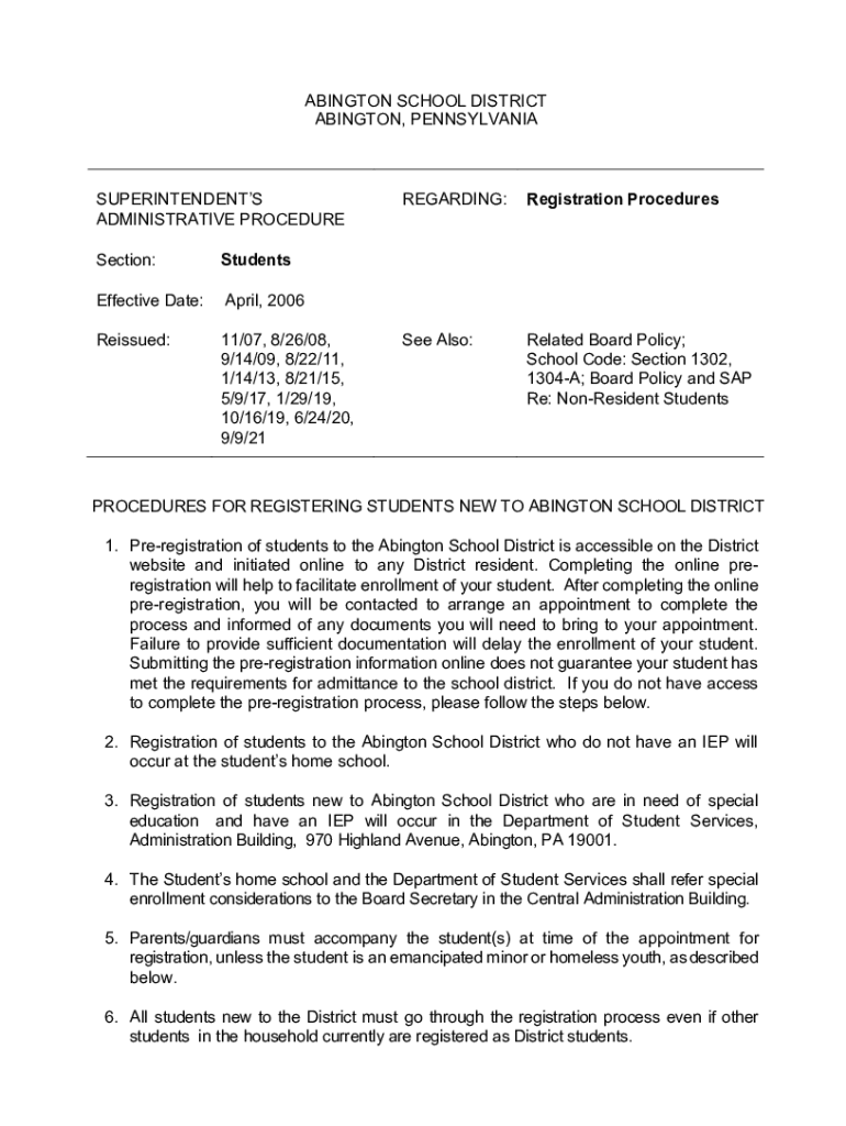 Fillable Online SAP - REGISTRATION PROCEDURES - 4.17.17 (01416025).DOCX ...