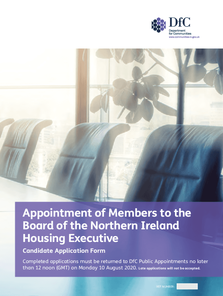 Fillable Online NIHE Appointment form Fax Email Print - pdfFiller