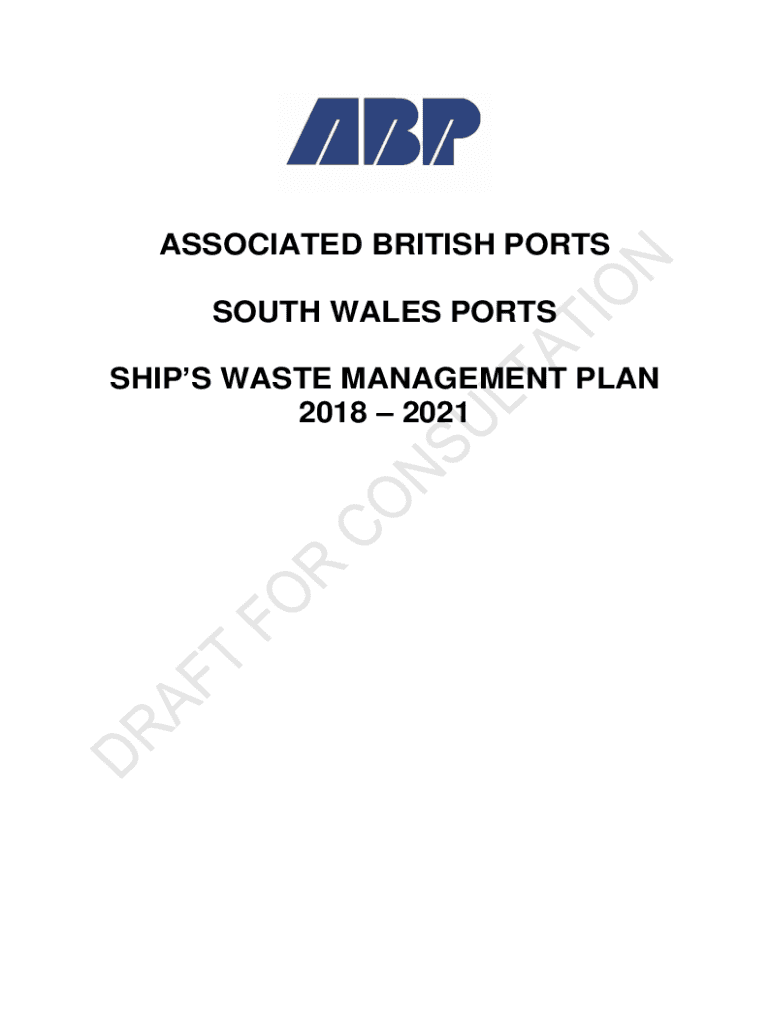 Fillable Online SWPT 1 - 2013 Ship's waste plan template Fax Email ...