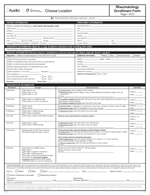 Fillable Online Briova Specialty Pharmacy Enrollment Form Fax Email ...