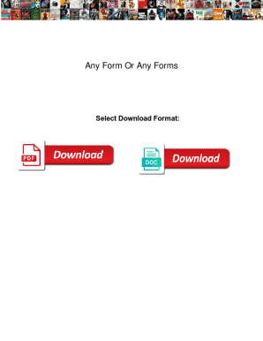 Fillable Online Any Form Or Any Forms. Any Form Or Any Forms cloneur ...