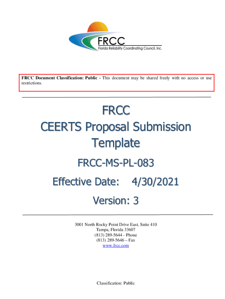 Fillable Online Optional PIF Project Owner Response Template - FRCC Home Fax Email Print - pdfFiller
