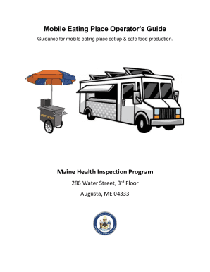 Fillable Online Mobile Eating Place Operators Guide - Maine.gov Fax ...