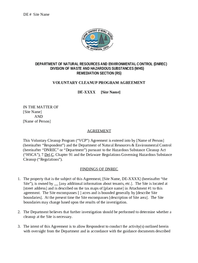 Topic: Waste and Hazardous Substances - DNREC Alpha Doc Template ...