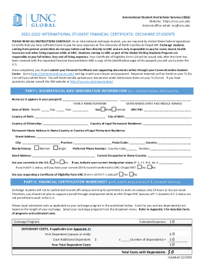 Fillable Online isss unc INTERNATIONAL STUDENT CHECK-IN FORM - isss.unc ...