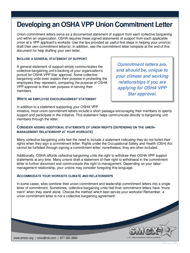 Fillable Online smscx.orgrepositoryonepagersDeveloping a n OSHA VPP ...