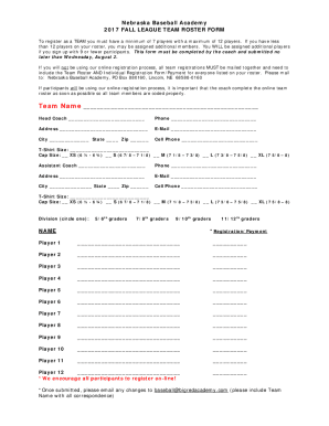 Fillable Online Baseball Age Chart - Babe Ruth League Fax Email Print ...