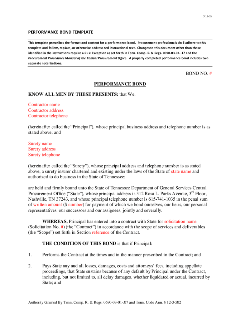 Fillable Online Sample Bond Forms - Use English Words in Sentences Fax ...