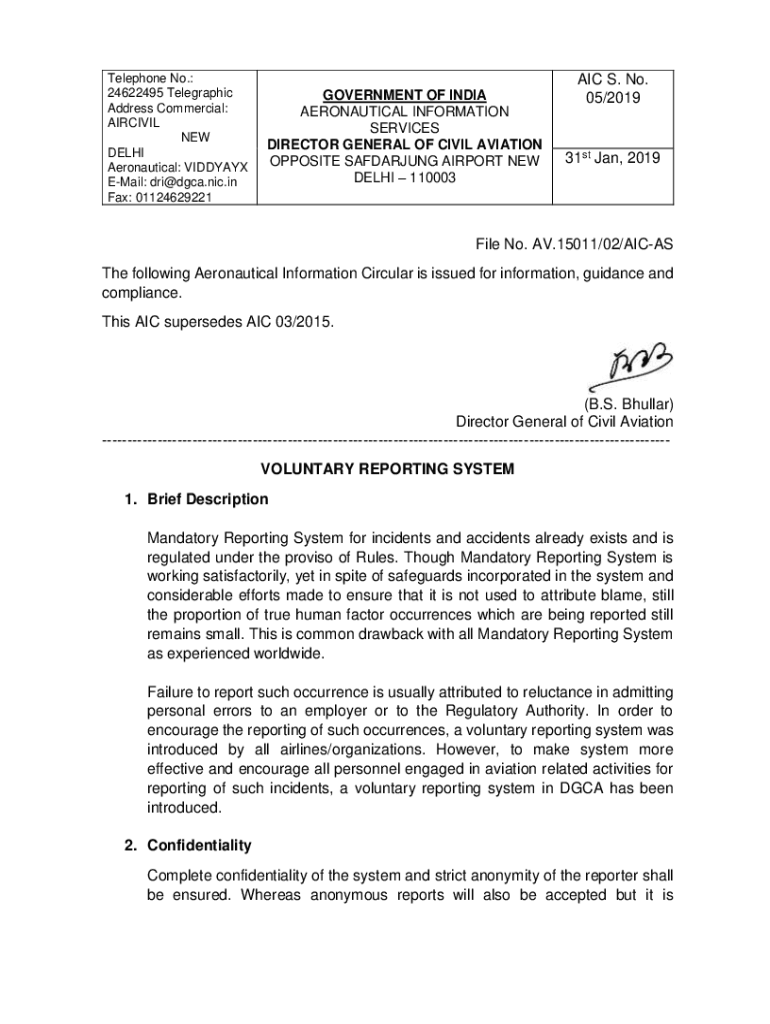 Fillable Online Fillable Online dgca nic 181992 - Directorate General ...