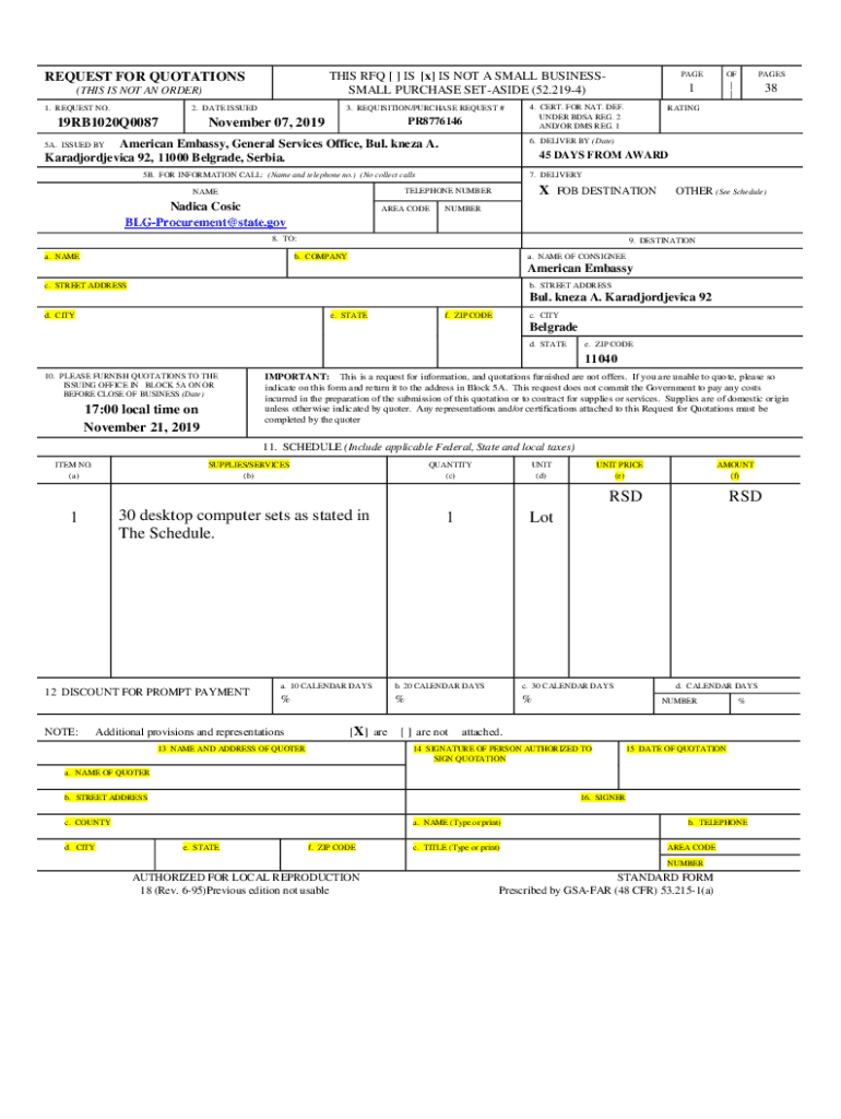 Fillable Online REQUISITION/PURCHASE REQUEST # Fax Email Print - pdfFiller