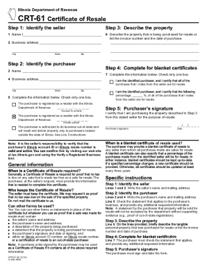 Fillable Online CRT-61 for Vendor.pdf Fax Email Print - pdfFiller