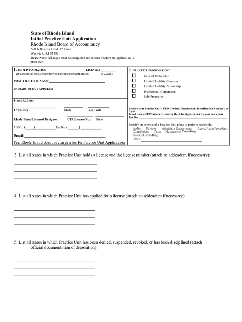 Fillable Online dbr ri dbr.ri.govdivisionsaccountancyRhode Island ...