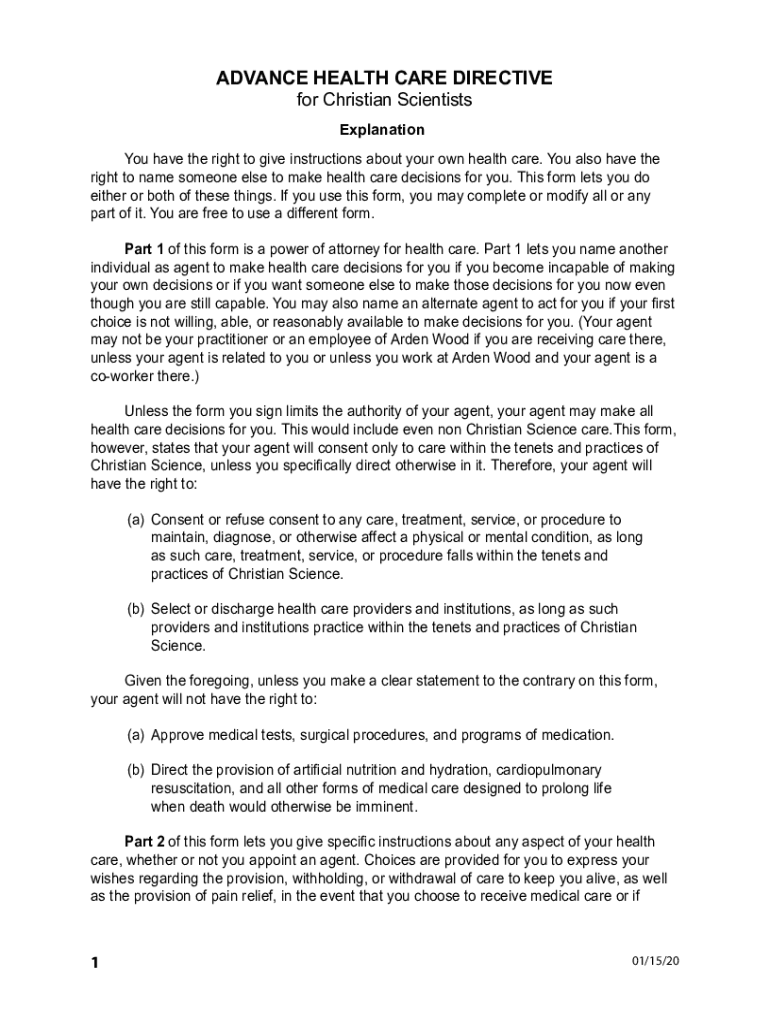 Fillable Online MARYLAND ADVANCE DIRECTIVE PLANNING FOR FUTURE HEALTH ...