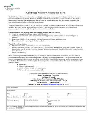 Fillable Online The Boardlist Candidate Submission Form - Links, Inc ...