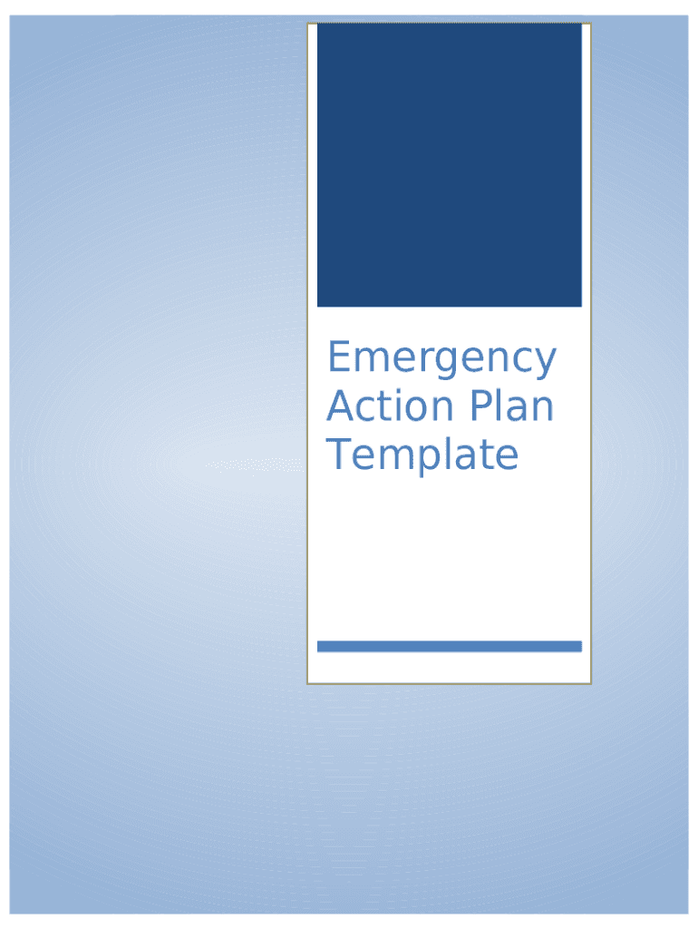 Sample Childcare Emergency Operation Plan - FEMA Training Doc Template ...