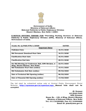 Fillable Online mea gov www.mea.gov.inMinistry of External Affairs ...