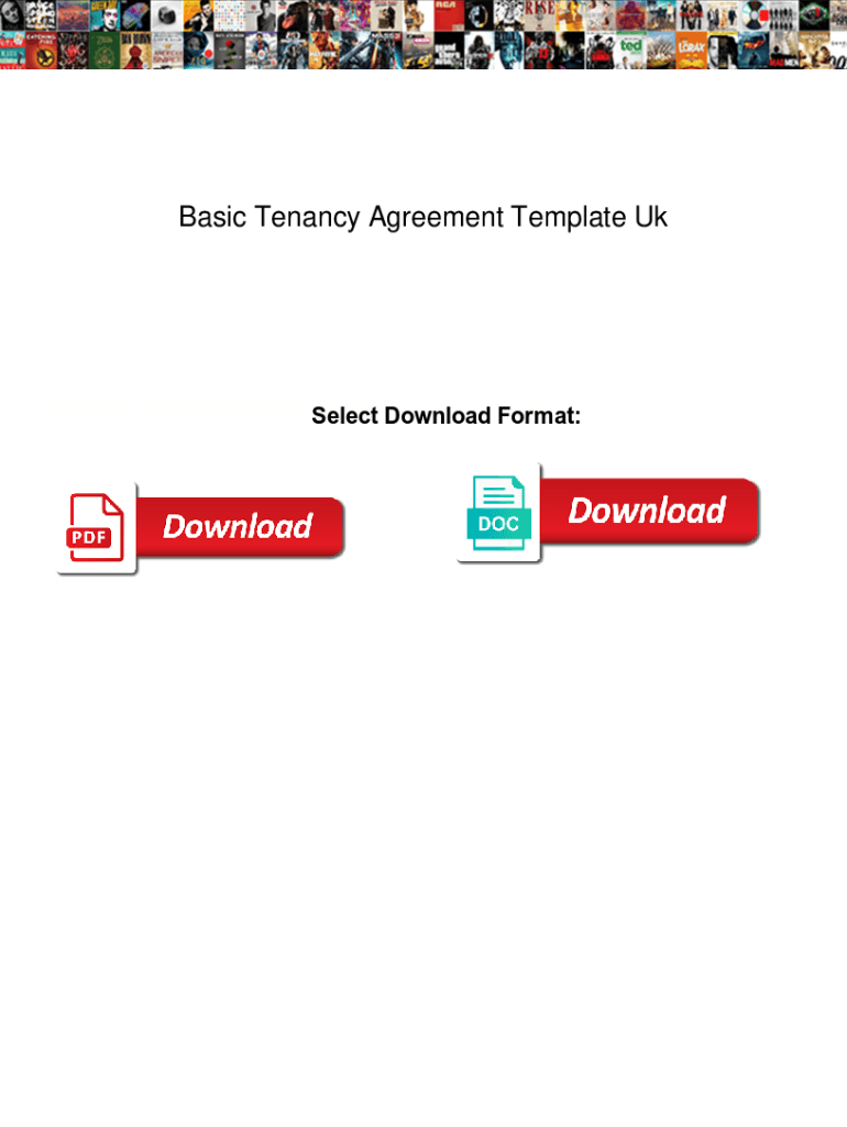 Fillable Online Basic Tenancy Agreement Template Uk. Basic Tenancy Agreement Template Uk players ...