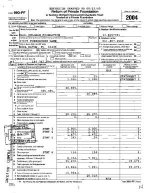Fillable Online EXTENSION GRANTED TO 08/15/05 Fax Email Print - pdfFiller