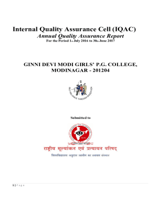 Fillable Online naac.gov.inGuidelinesIQACAQARGuidelineAutonomousInternal Quality Assurance Cell ...